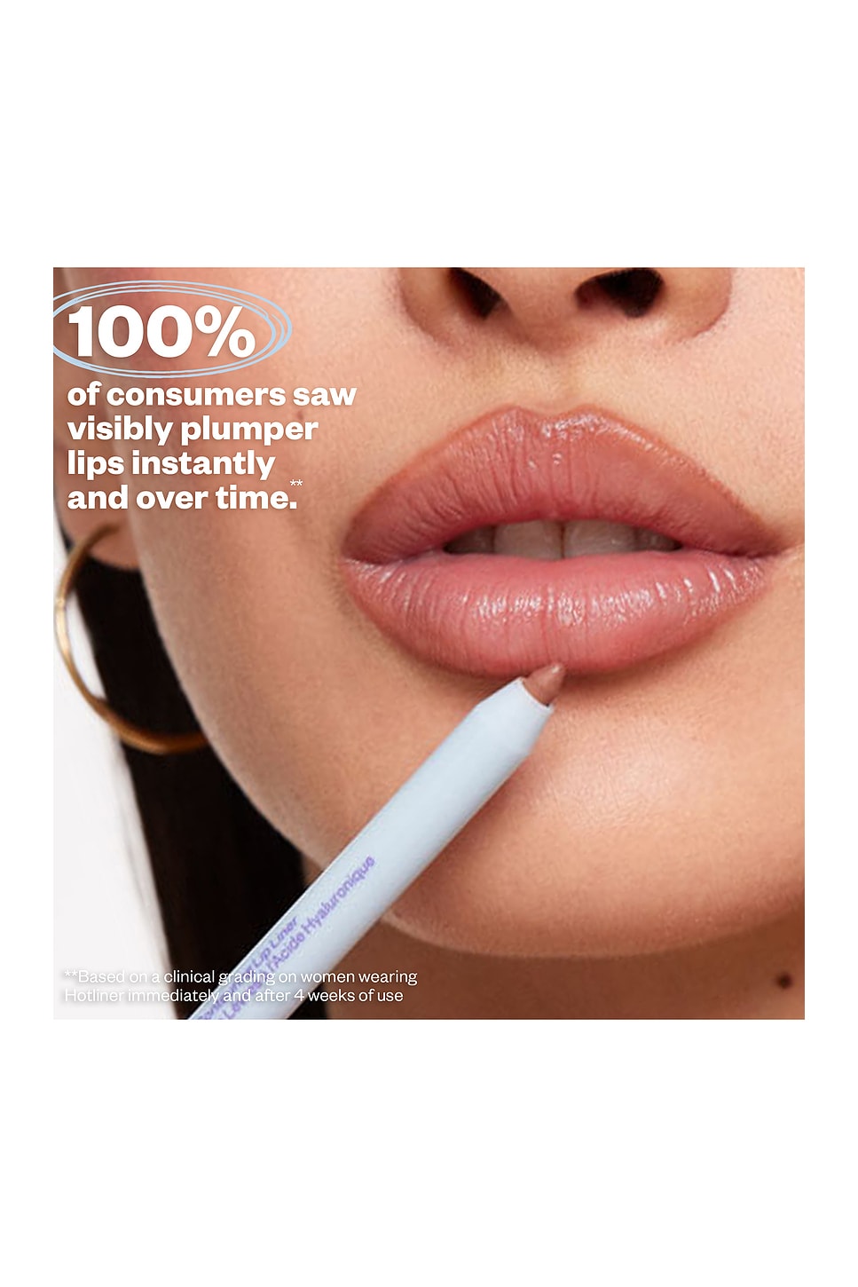 Kosas Hotliner Hyaluronic Acid Plumping Lip Liner in Beyond | REVOLVE