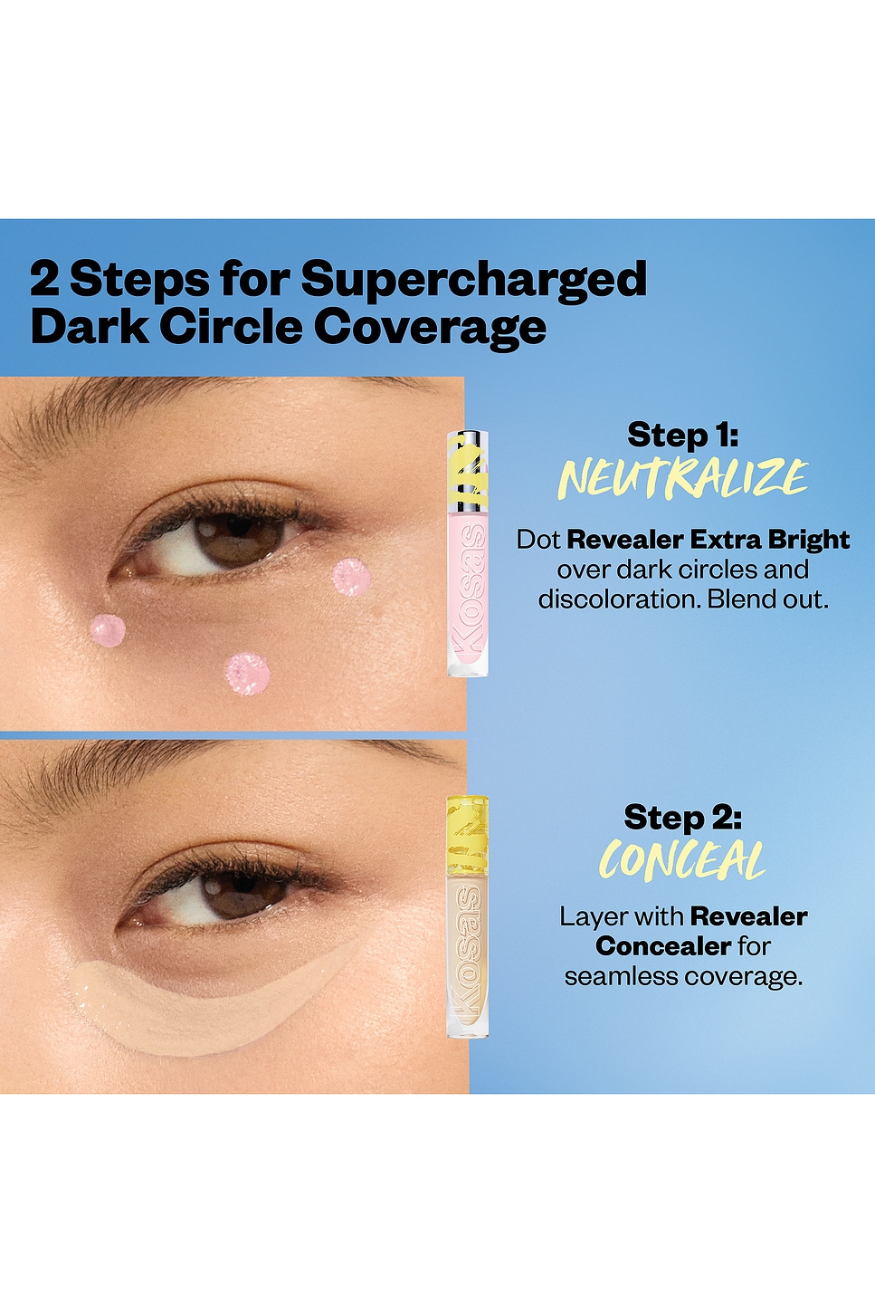 Kosas Revealer Extra Bright Color Corrector in Magic | REVOLVE