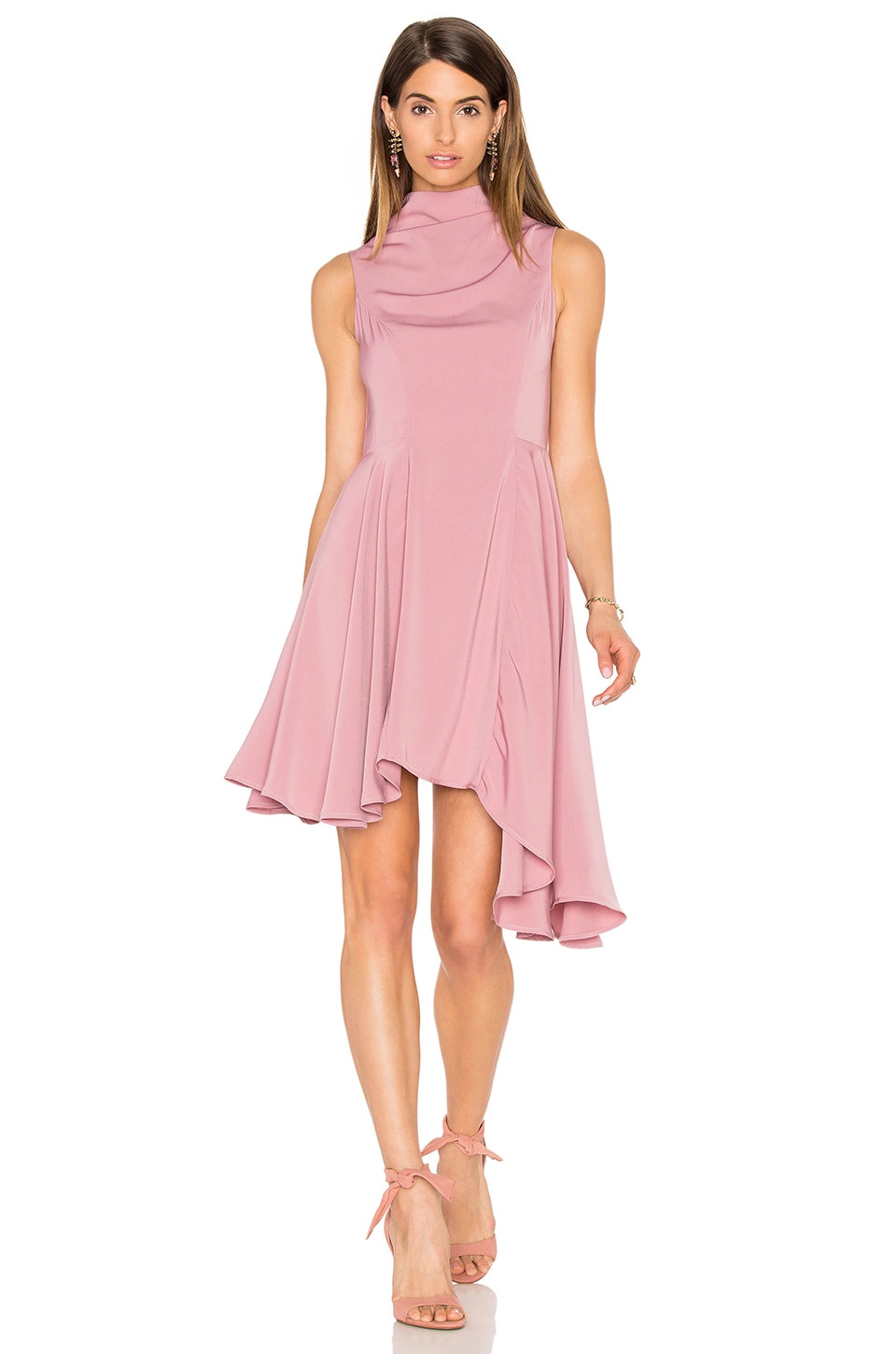 keepsake Break Even Mini Dress in Rose Pink | REVOLVE