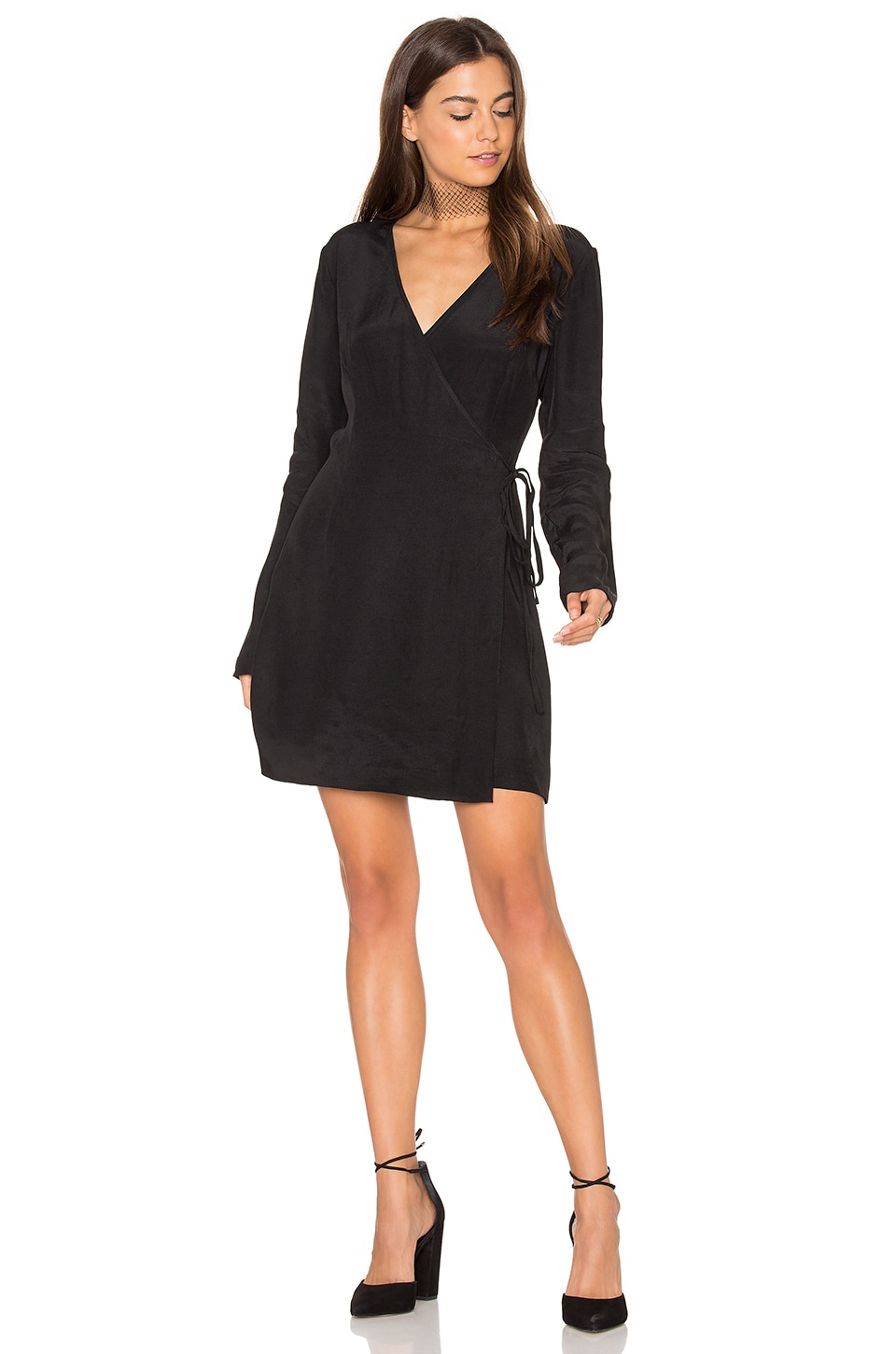 keepsake Capture Long Sleeve Dress in Black | REVOLVE