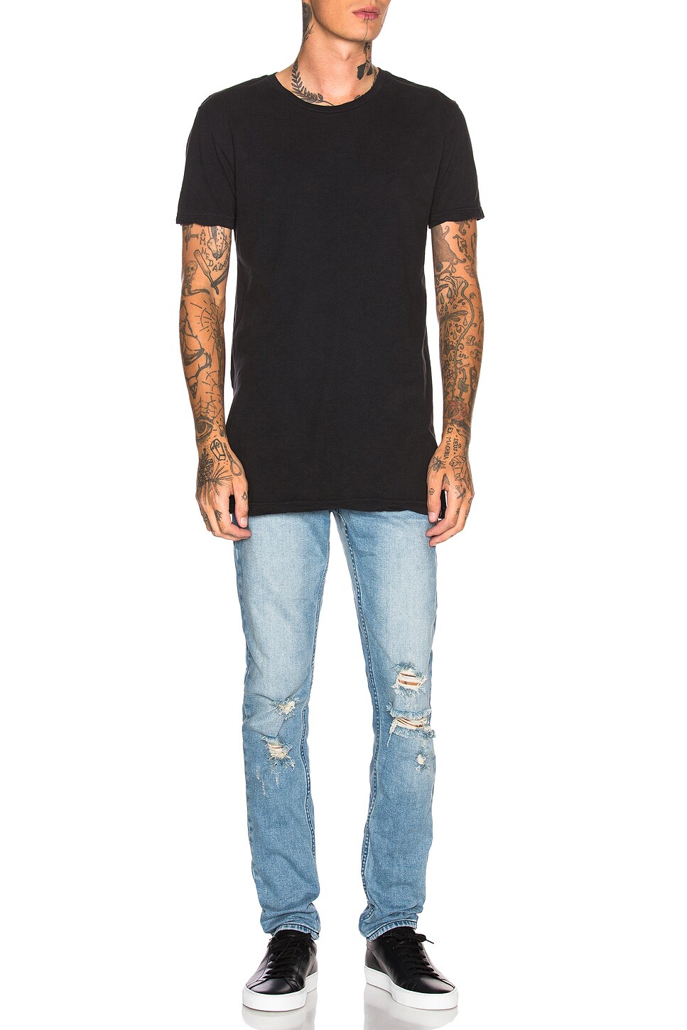Ksubi Seeing Lines Tee in Black | REVOLVE
