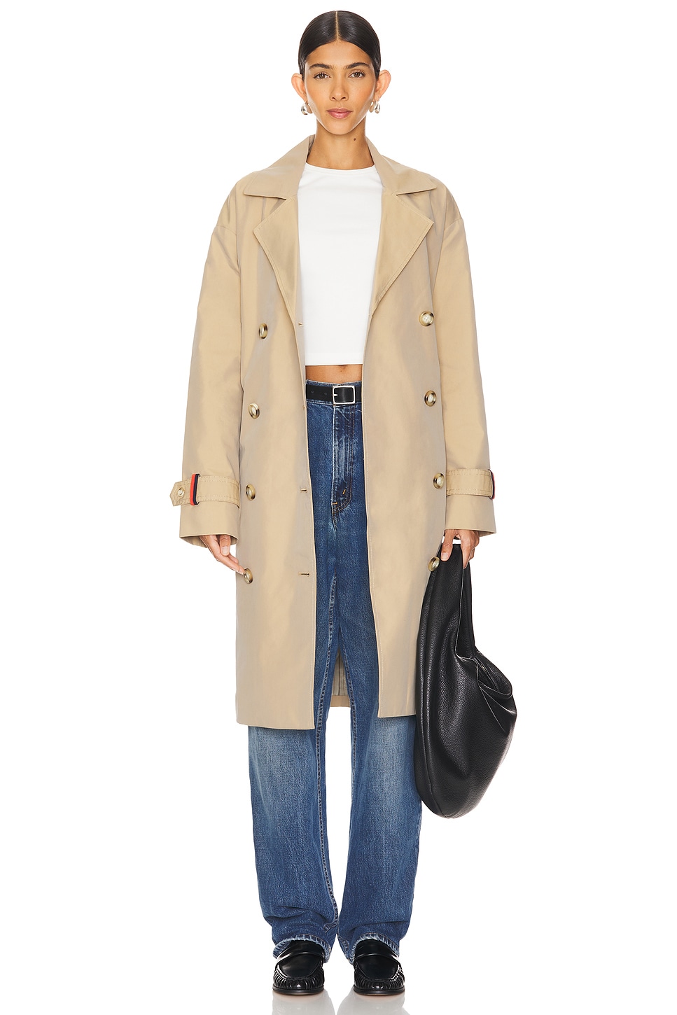 Kule The Rox Coat in Khaki | REVOLVE