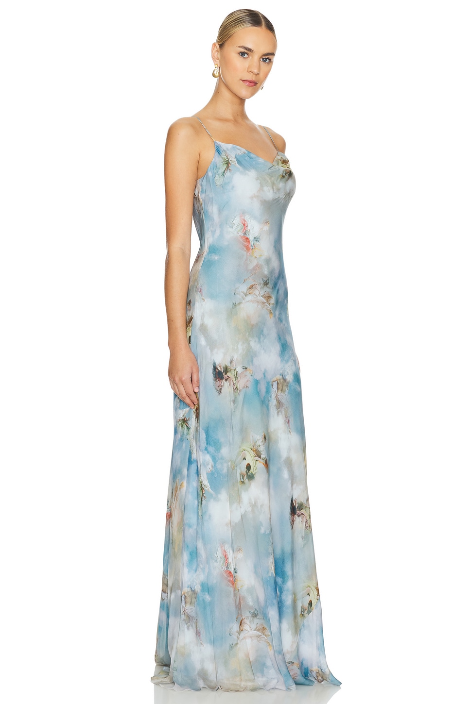 L'AGENCE Christine Dress in Light Blue Renaissance | REVOLVE