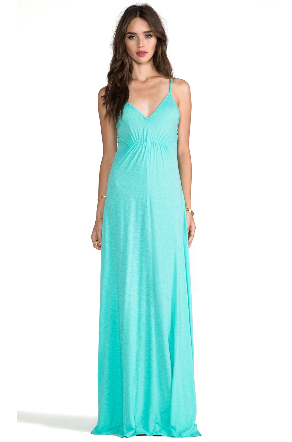 LA Made Cami Maxi Dress in Mantis | REVOLVE