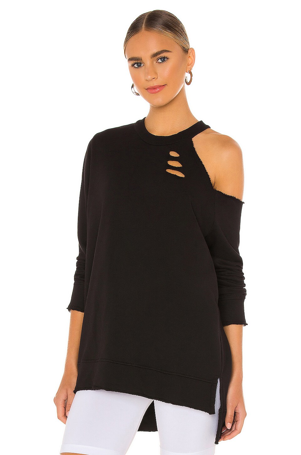 LA Made Weathered Sweatshirt in Black | REVOLVE