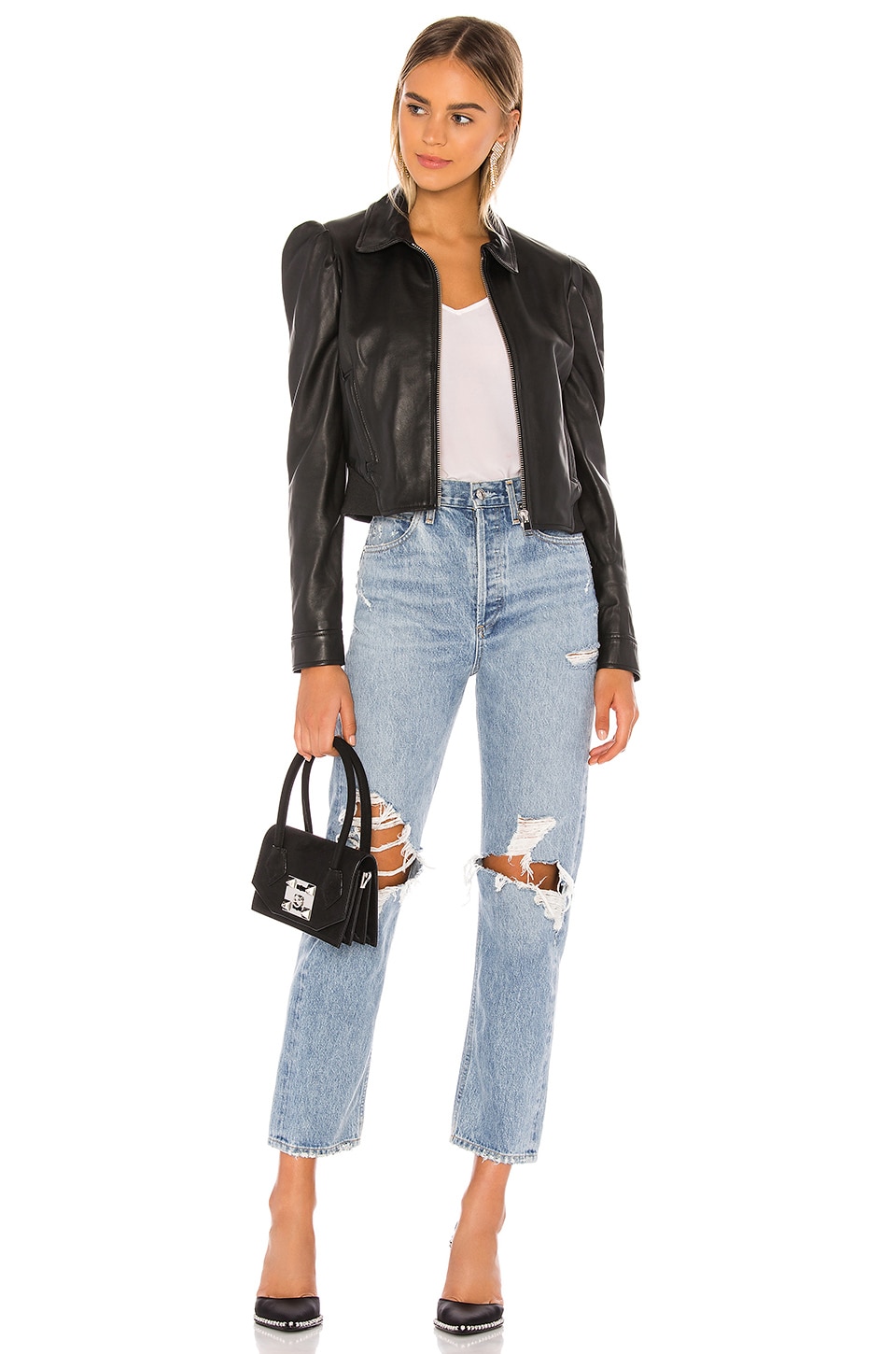 LAMARQUE Ursula Jacket in Black | REVOLVE