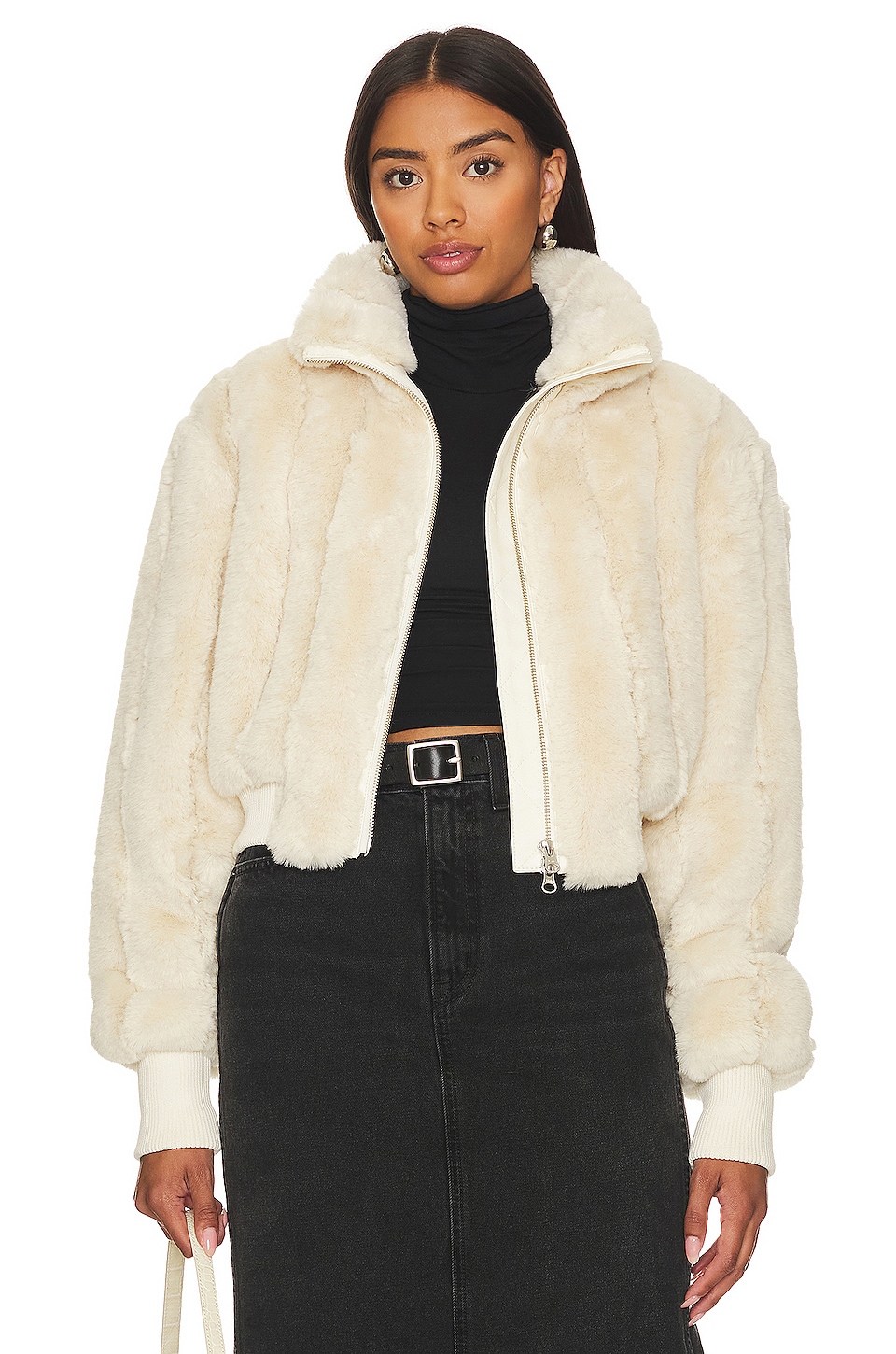 L'Academie Mayra Jacket in Brazilian Sand | REVOLVE