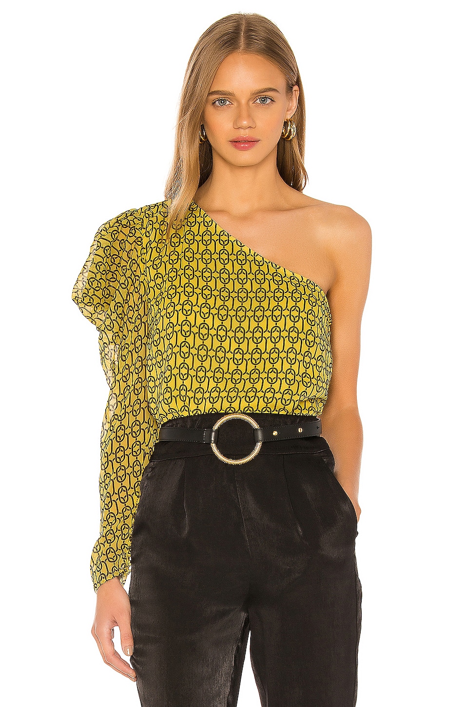 L'Academie The Morgane Top in Gold Chain | REVOLVE