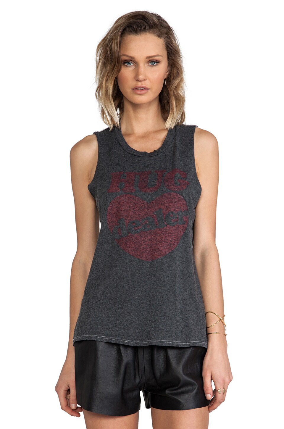 Local Celebrity Muscle Hug Dealer Tank in Black | REVOLVE