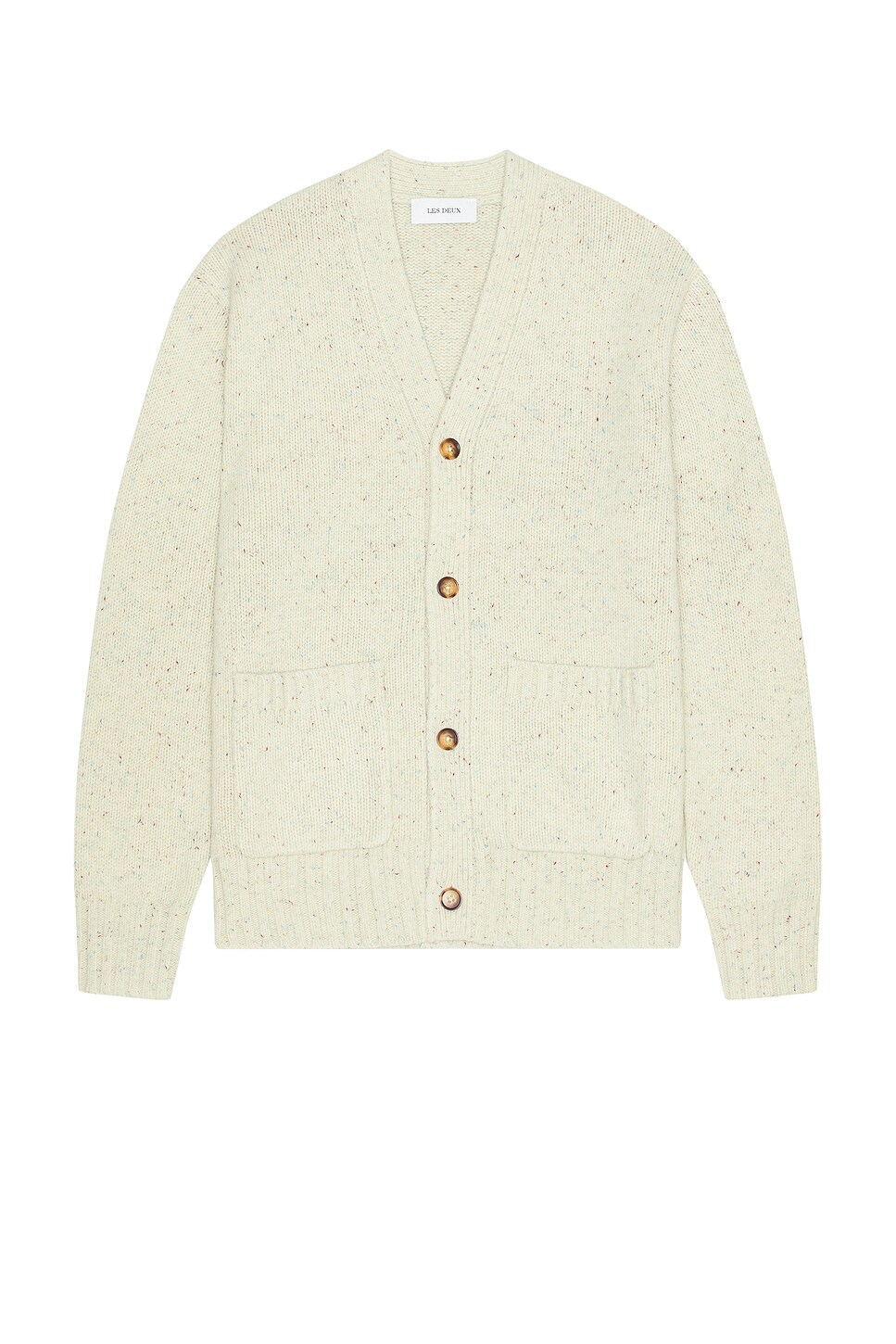 Les Deux Gary Fleck Wool Cardigan in Light Sand | REVOLVE