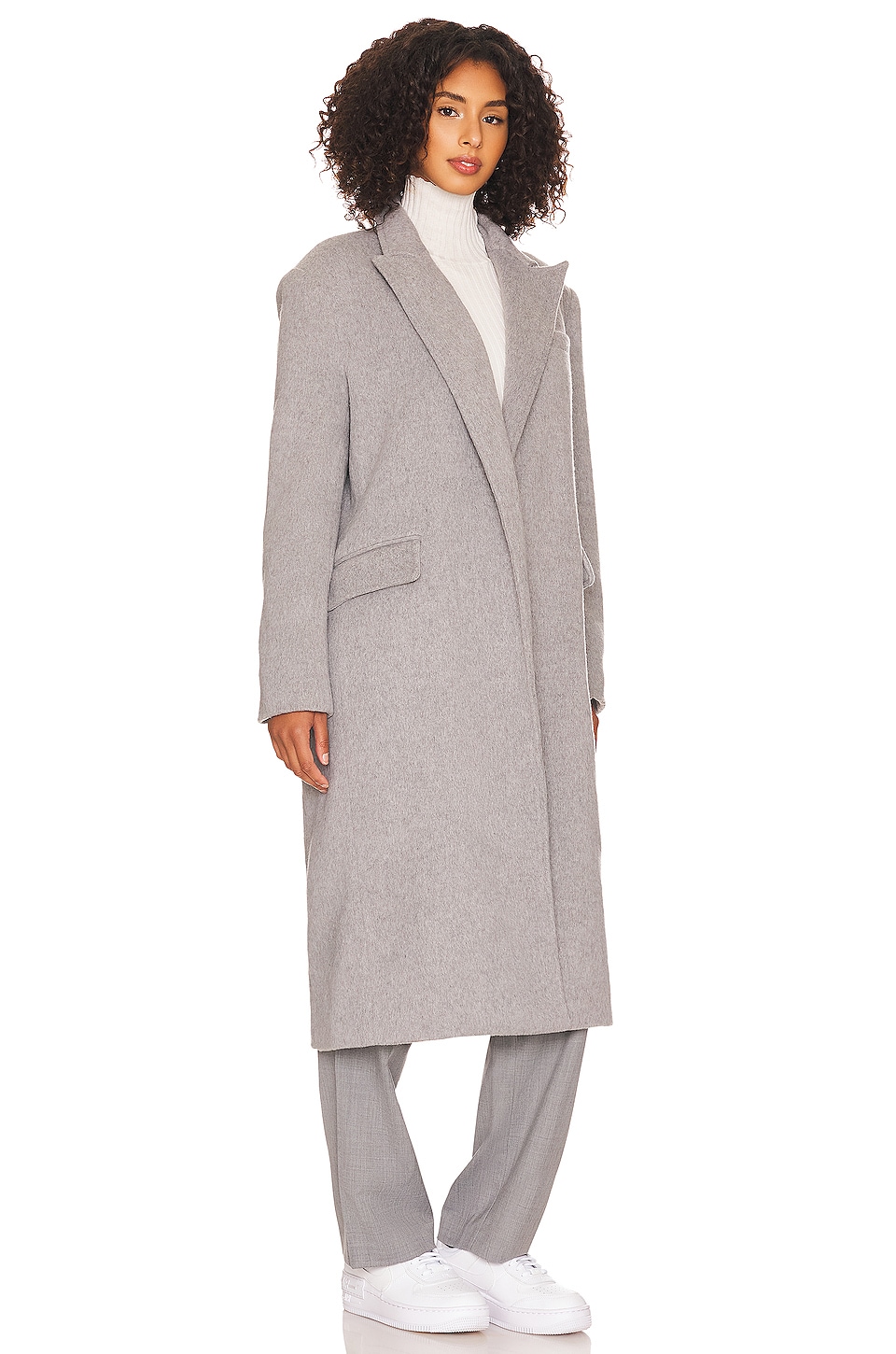 Line & Dot John Coat in Grey | REVOLVE