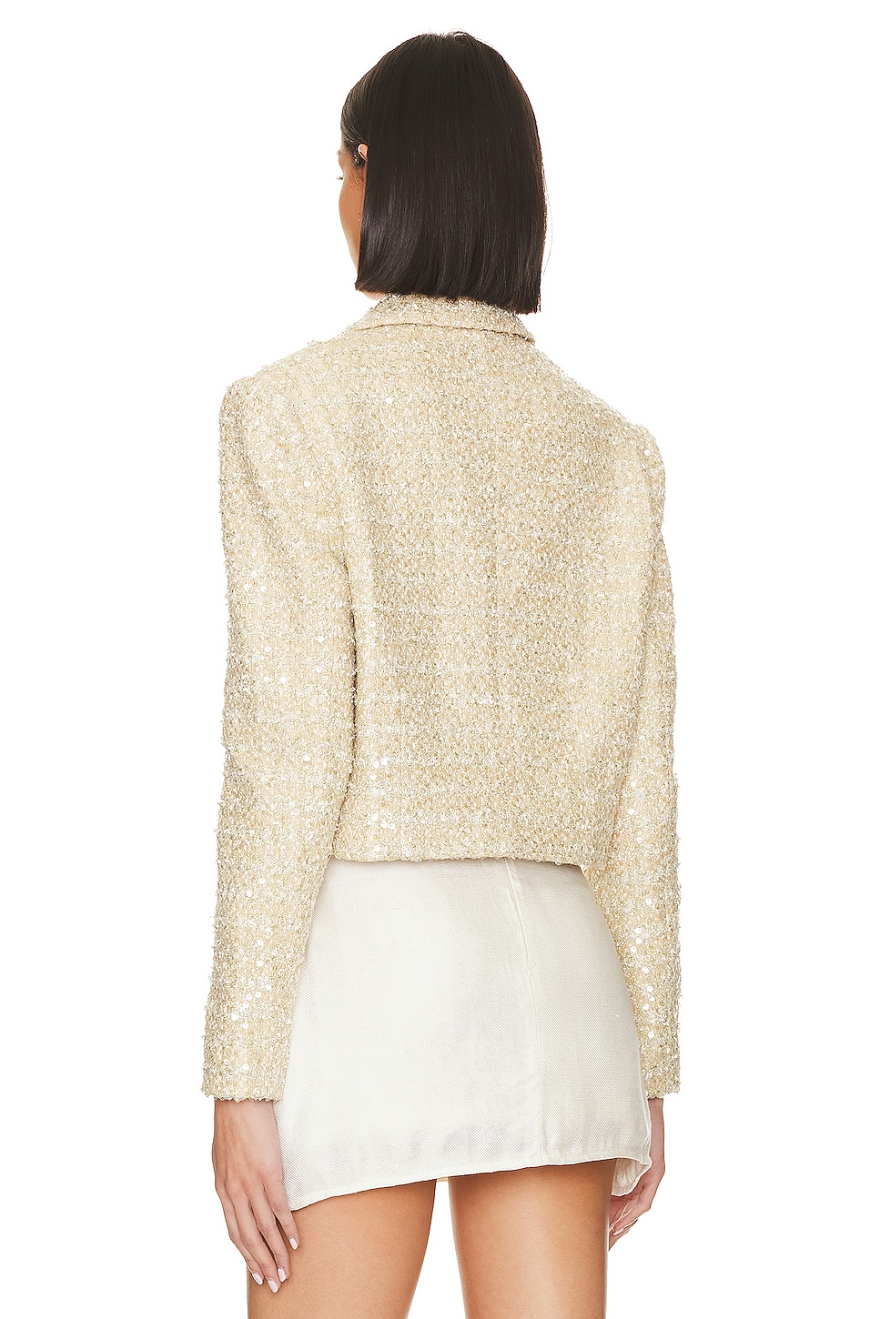 Line & Dot Pearl Jacket in Ivory | REVOLVE
