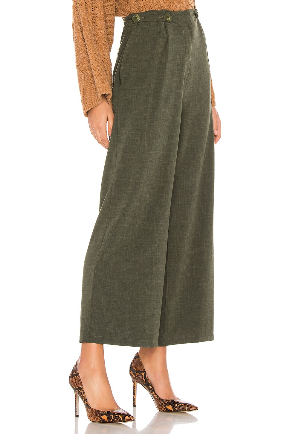 Line & Dot Poppy Pants in Olive | REVOLVE