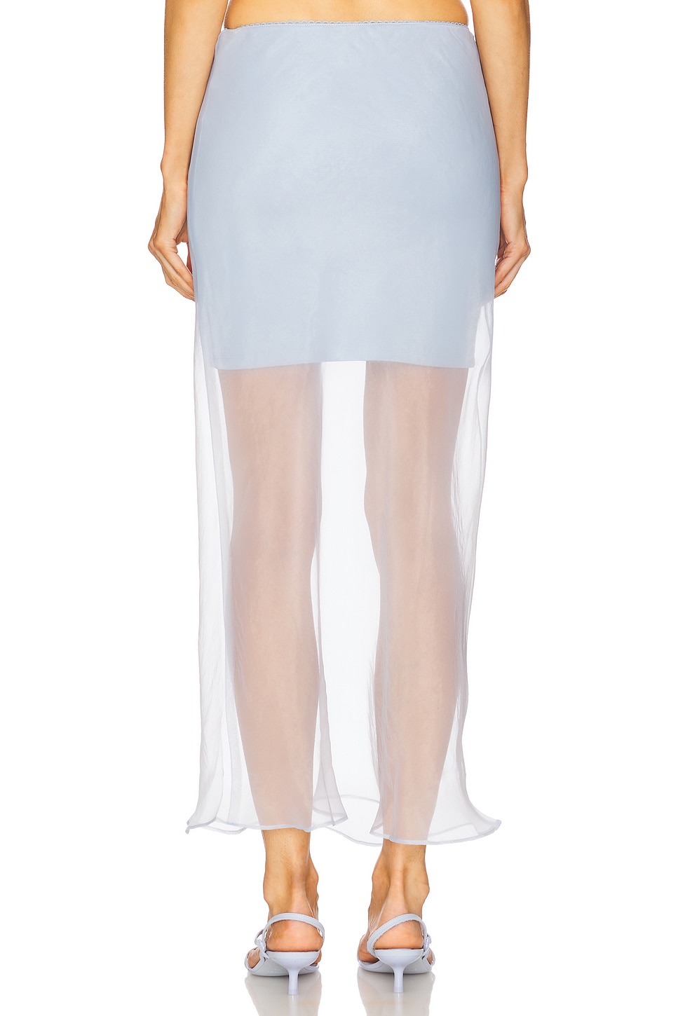 Line & Dot x REVOLVE Denman Midi Skirt in Light Blue | REVOLVE