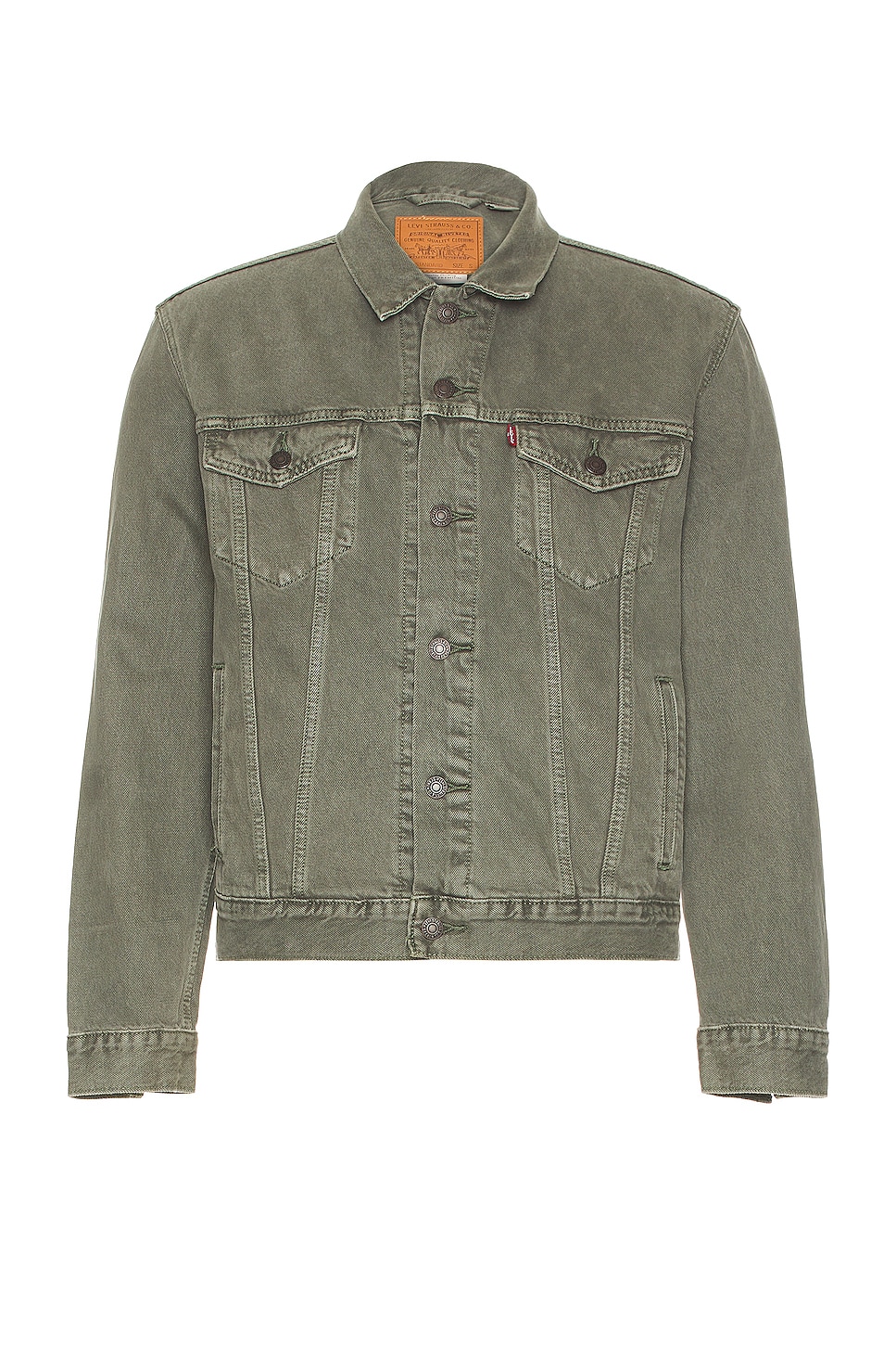 LEVI'S The Trucker Jacket in Summertime Grape Leaf | REVOLVE
