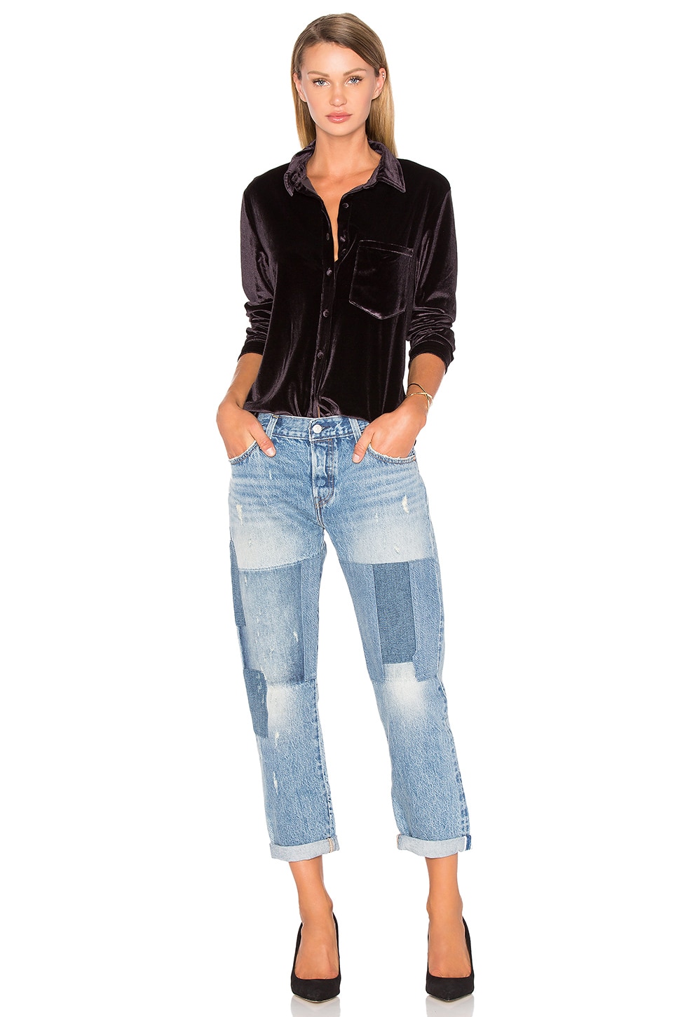 LEVI'S 501 CT in Stacked Patch | REVOLVE