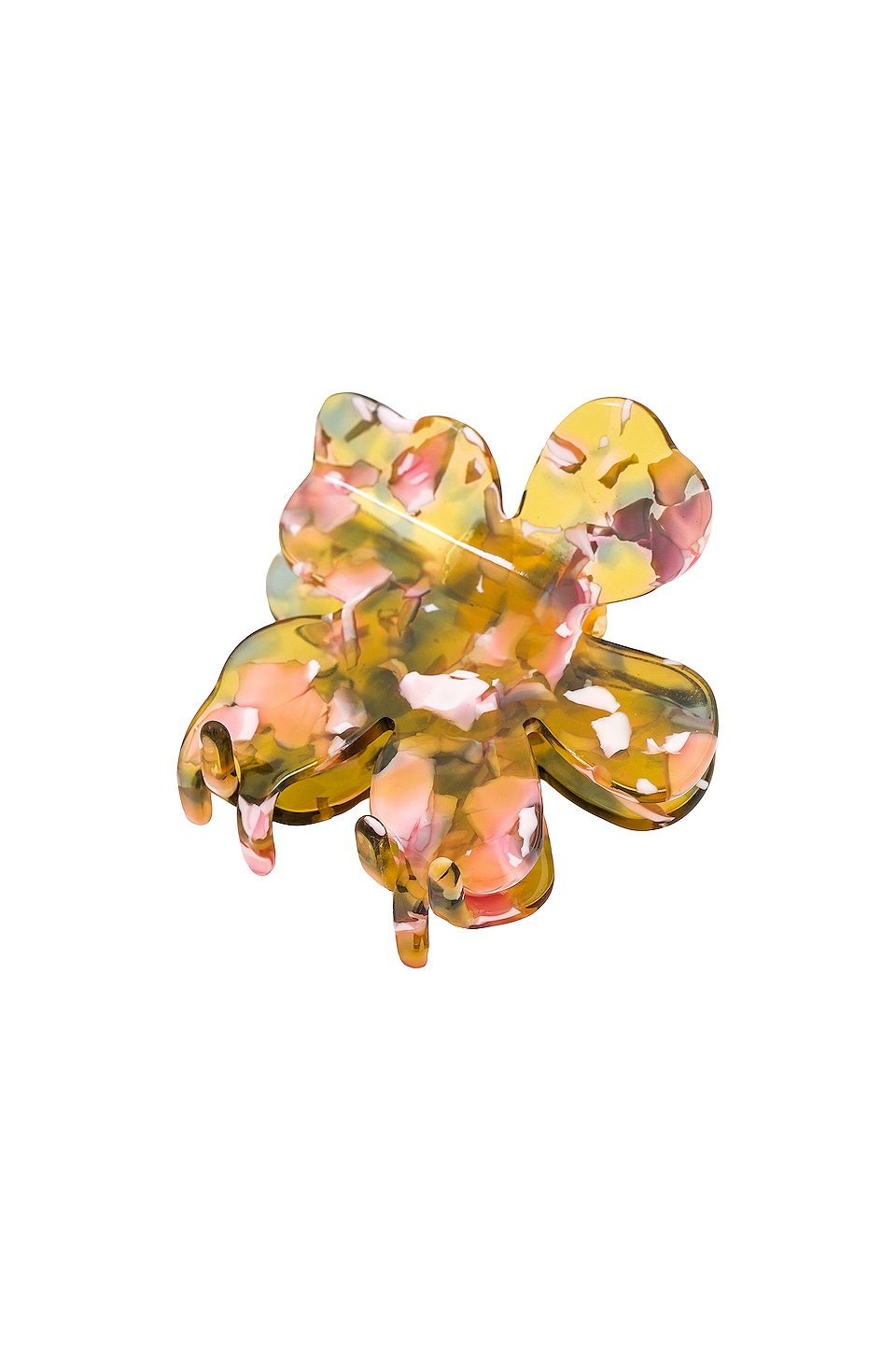 Lele Sadoughi Lily Claw Clip in Amber Swirl | REVOLVE