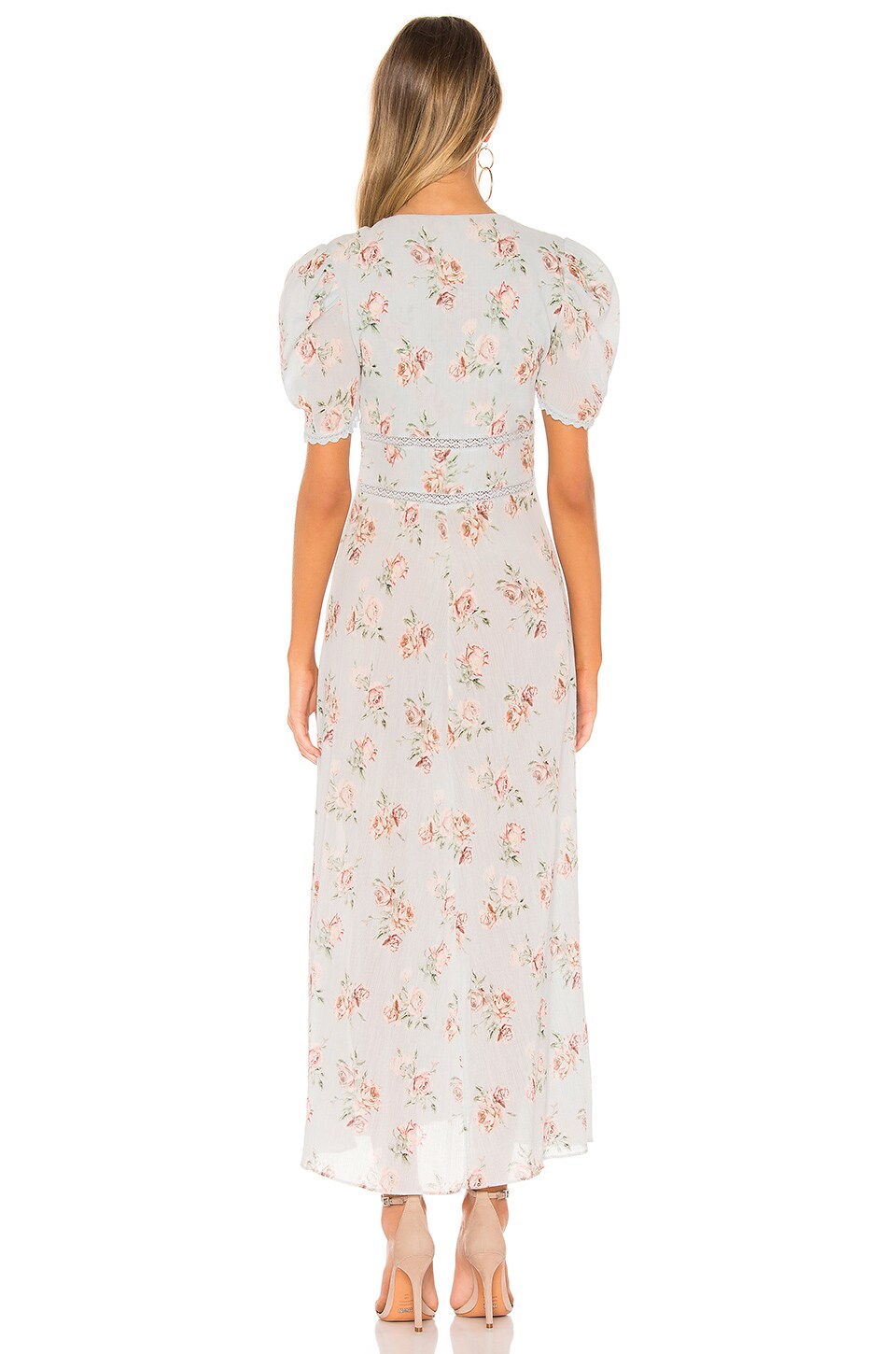 LoveShackFancy Stacy Duster in Peri | REVOLVE