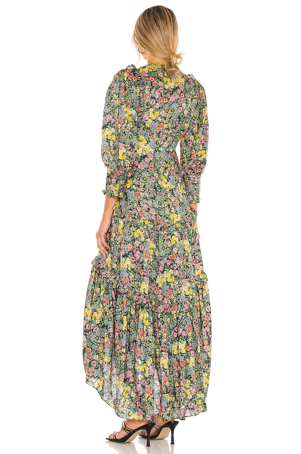 LoveShackFancy Lorencia Dress in Night Sky Glow | REVOLVE