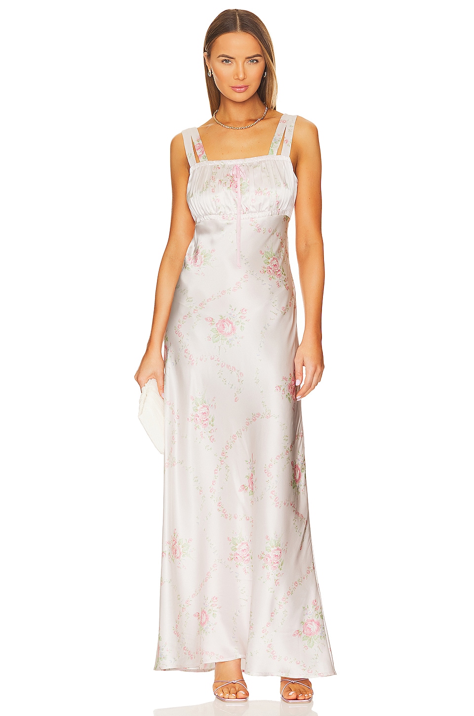 LoveShackFancy Kyan Dress in Angelic Pink | REVOLVE