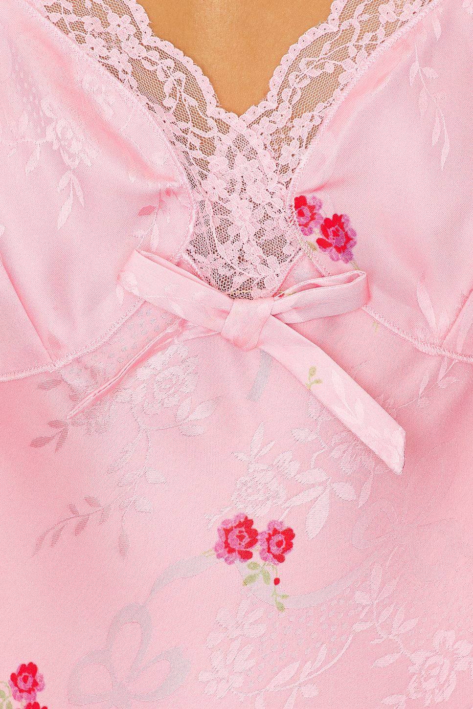 LoveShackFancy Fox Top in Cherry Pink | REVOLVE