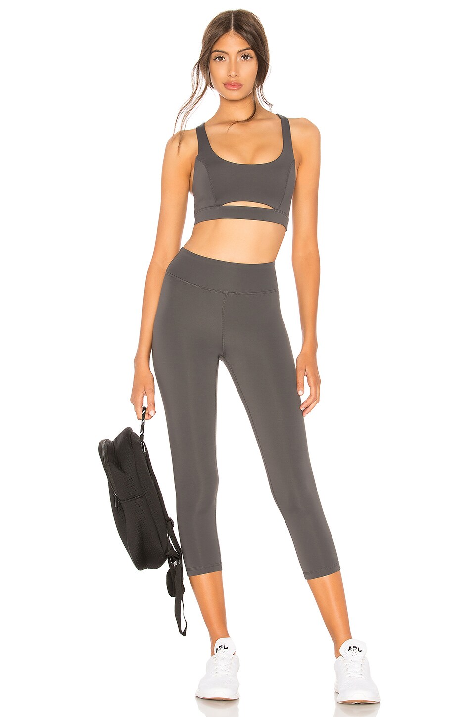 lovewave Blake Sports Bra in Slate | REVOLVE
