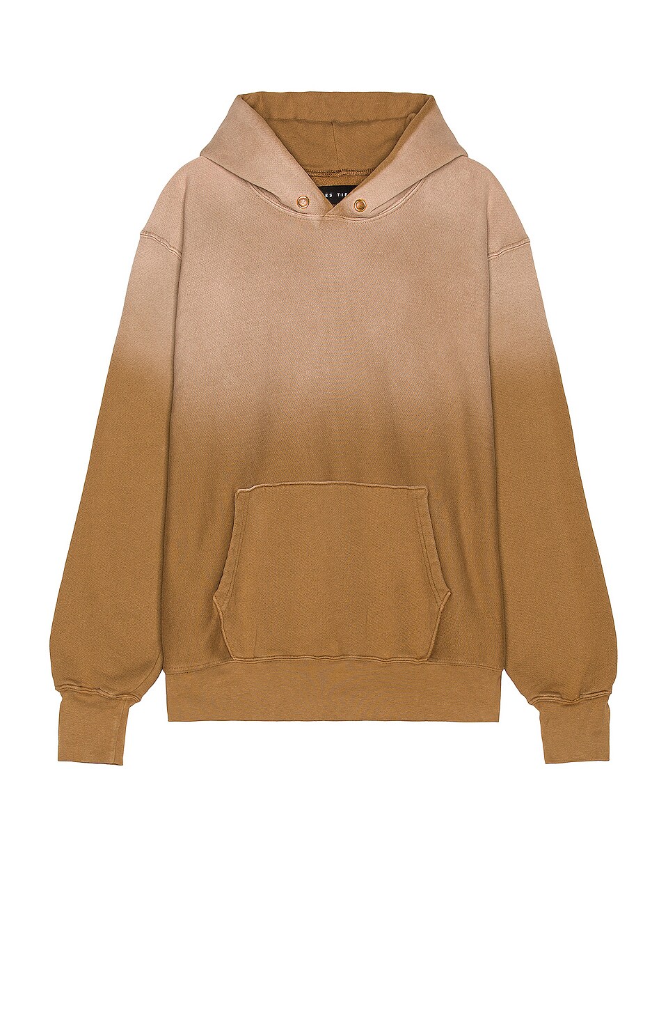Les Tien Cropped Hoodie in Sand Ombre | REVOLVE