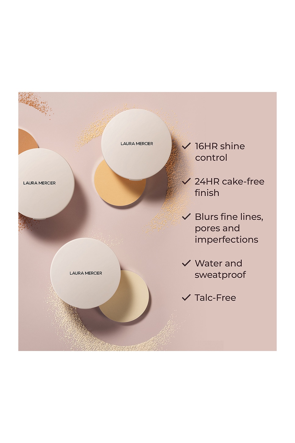 Laura Mercier Ultra-Blur Talc-Free Translucent Pressed Setting Powder ...
