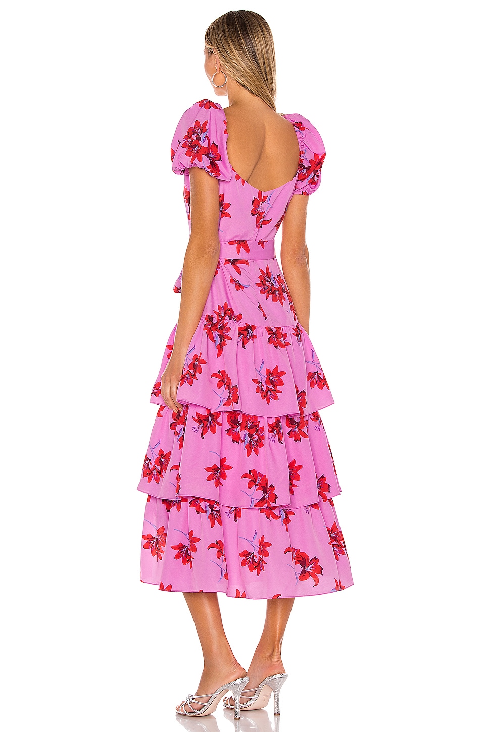 LIKELY Lottie Dress in Red & Pink Multi | REVOLVE