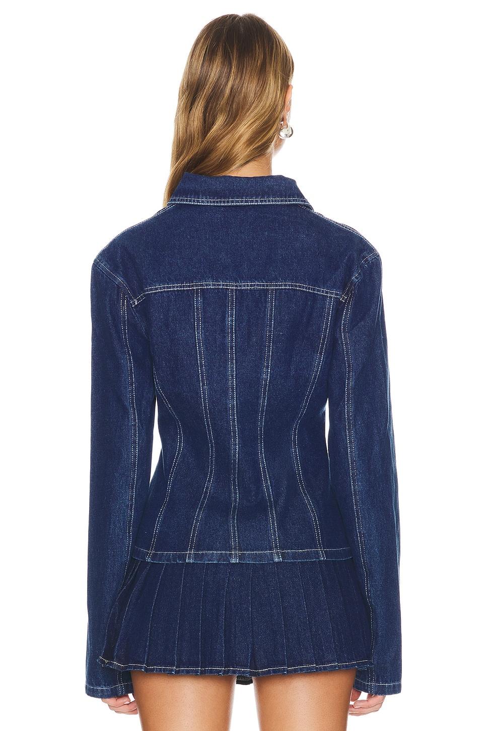 LIONESS Rider Denim Jacket in Blue Denim | REVOLVE