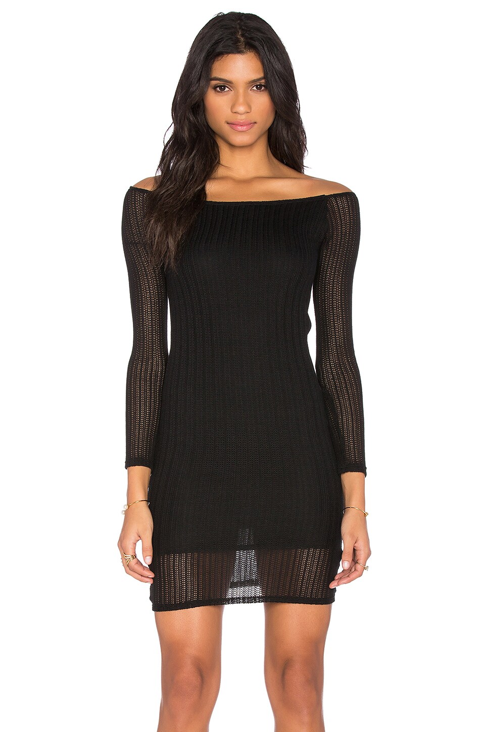 Lisakai Crochet Lima Dress in Black | REVOLVE