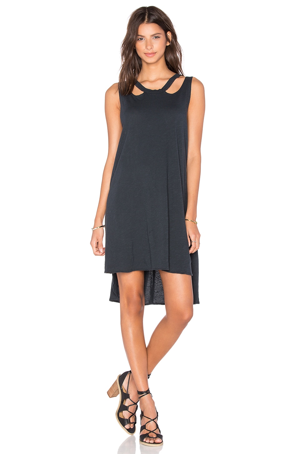 LNA Aura Dress in Faded Black | REVOLVE