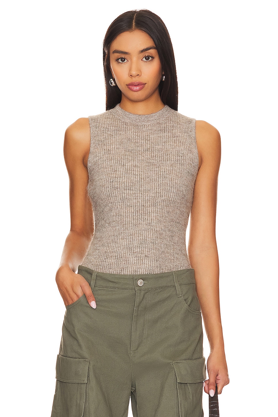 LNA Ultra Shrug Set in Flax Grey | REVOLVE