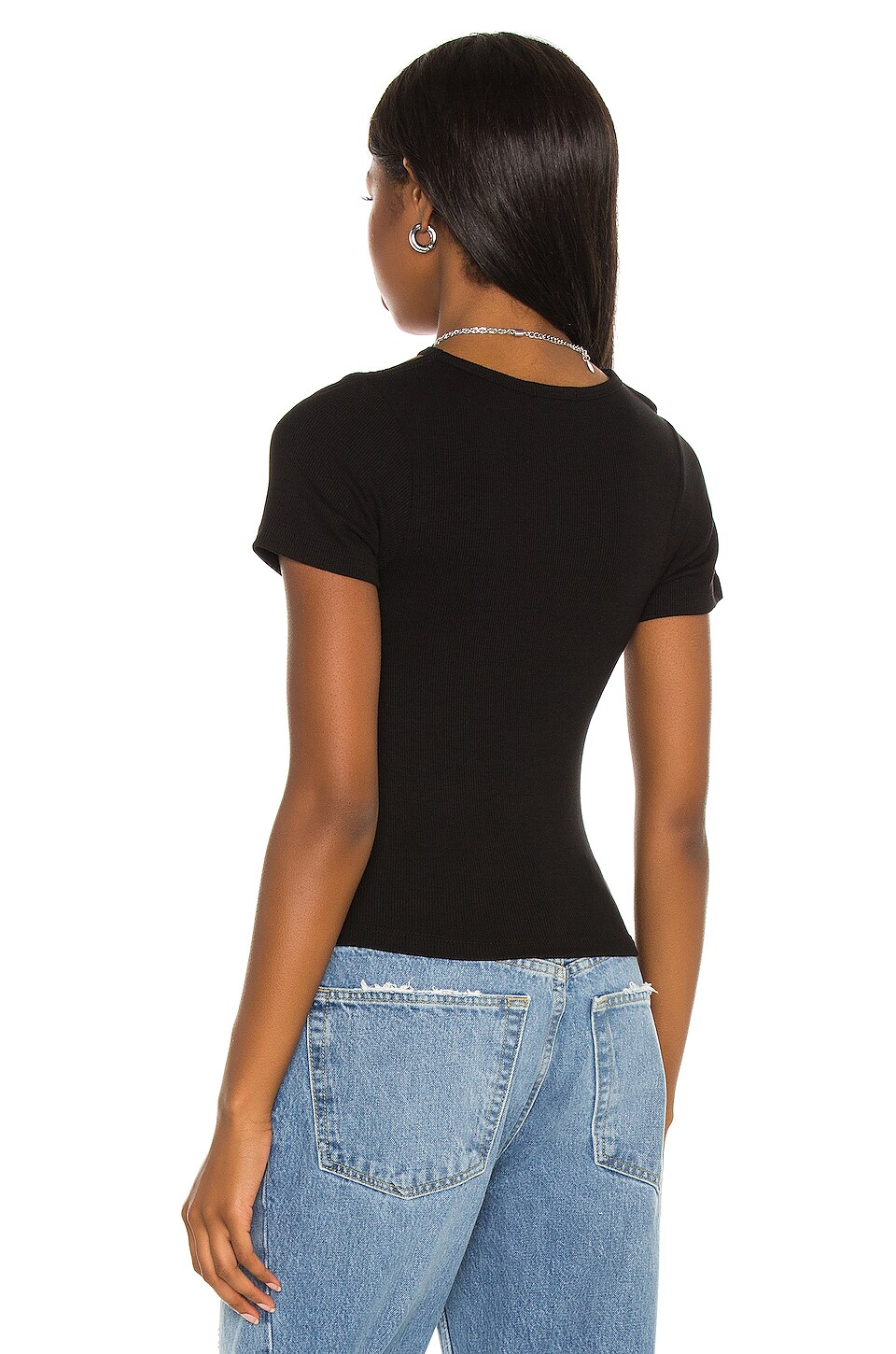 LNA Star Top in Black | REVOLVE