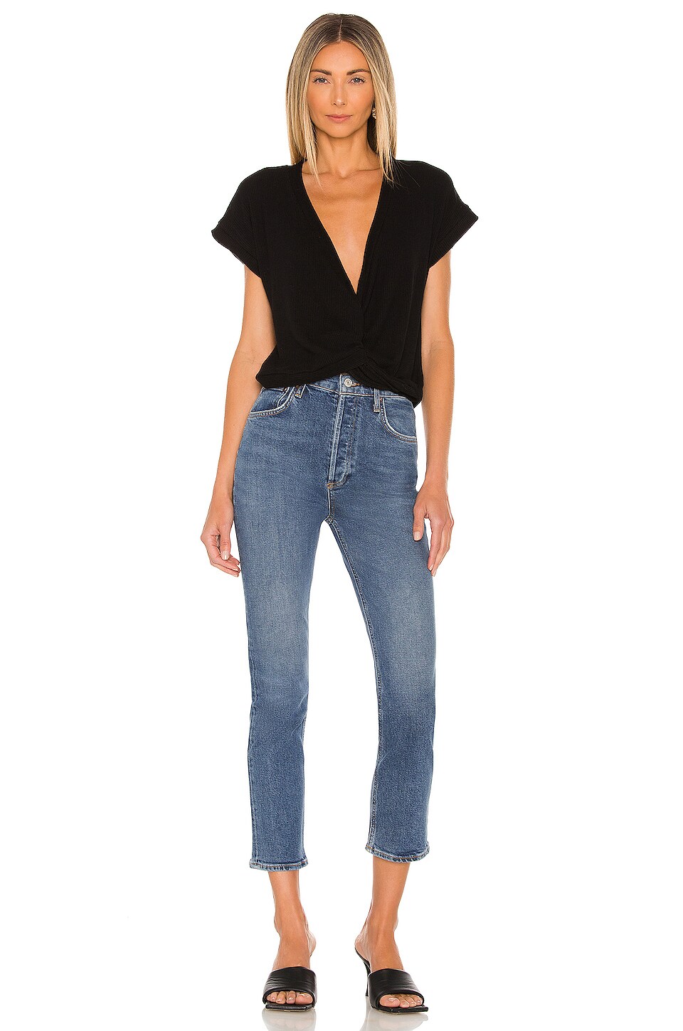 LNA Lawson Top in Black | REVOLVE