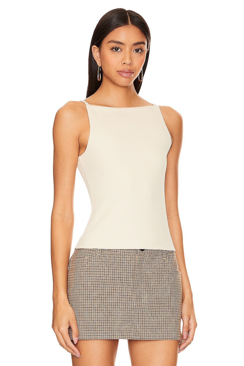 LNA Elisha Tank in Bone | REVOLVE