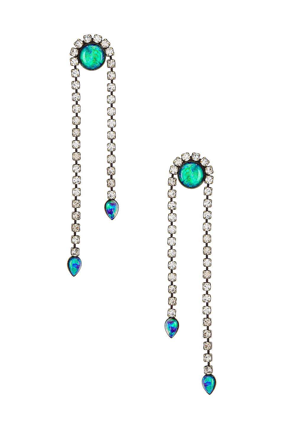 Lionette by Noa Sade Corin Dangle Earrings in Opal | REVOLVE