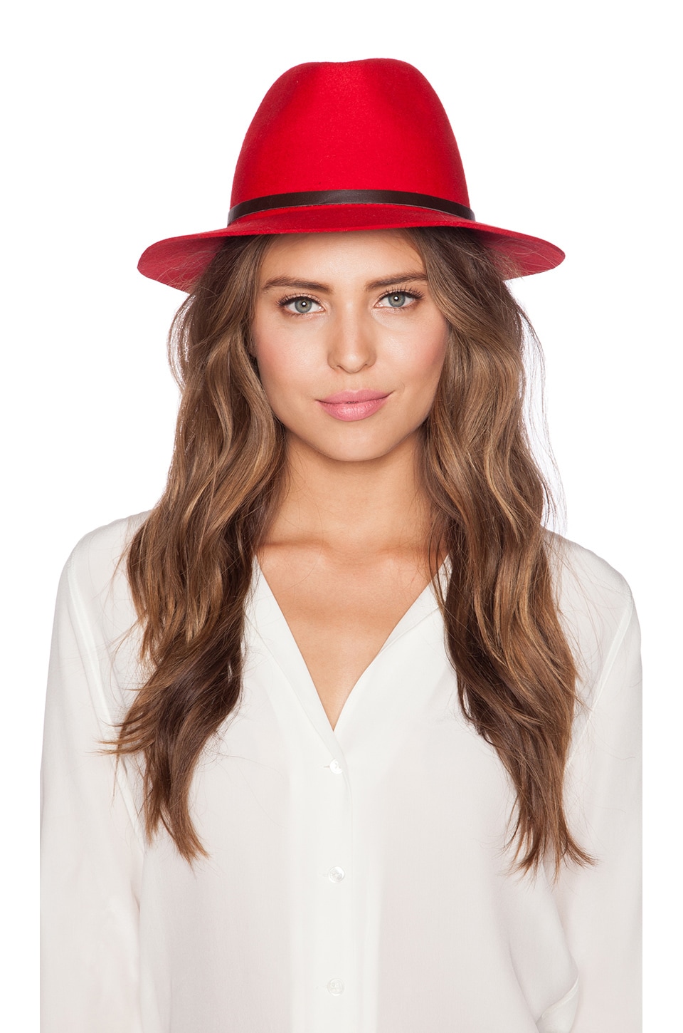 Lovely Bird POP Fedora in Red | REVOLVE