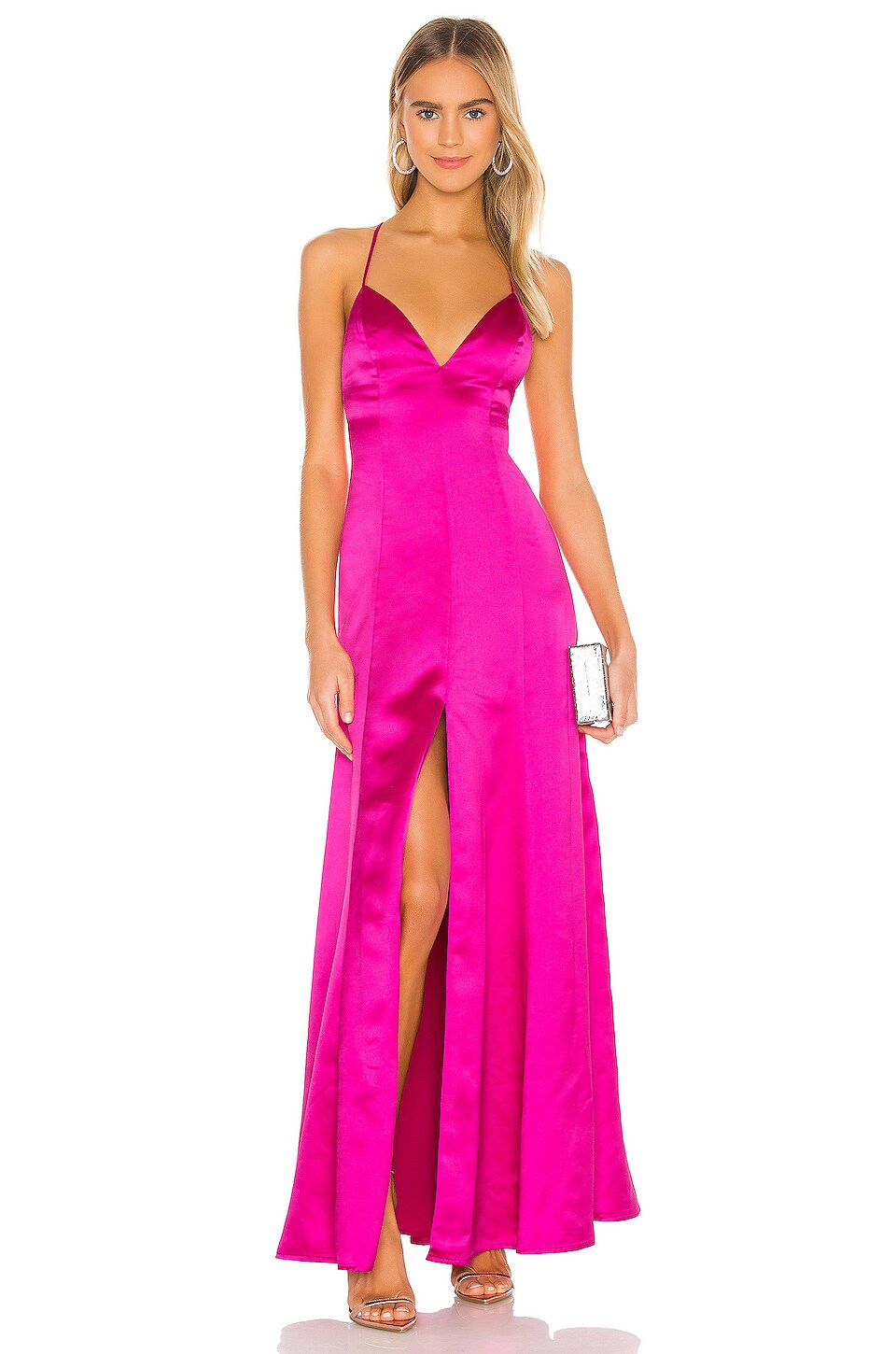 Lovers and Friends Bermuda Dress in Magenta Pink | REVOLVE