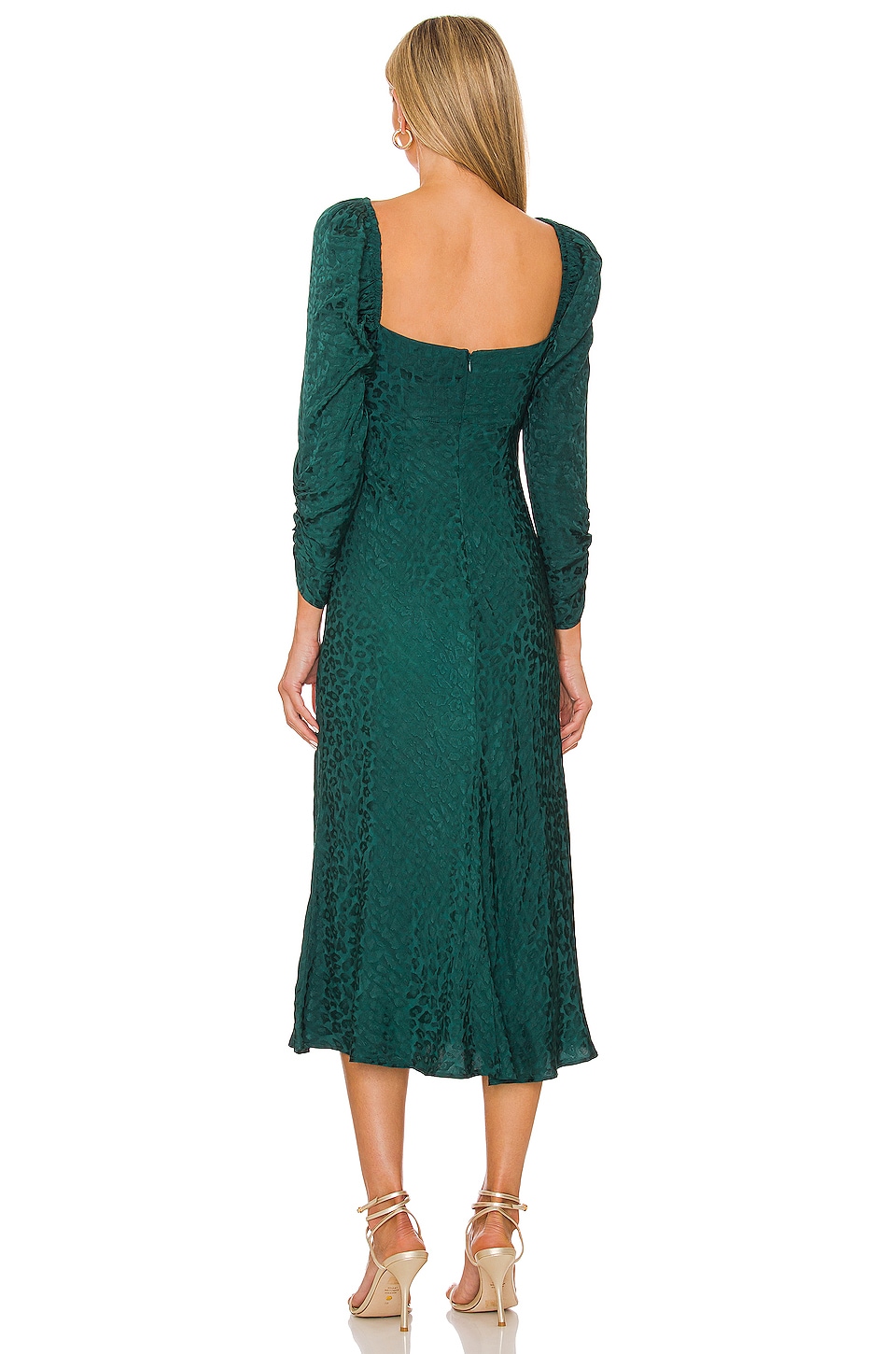 Lovers and Friends Cheyanne Midi Dress in Dark Jade Green | REVOLVE