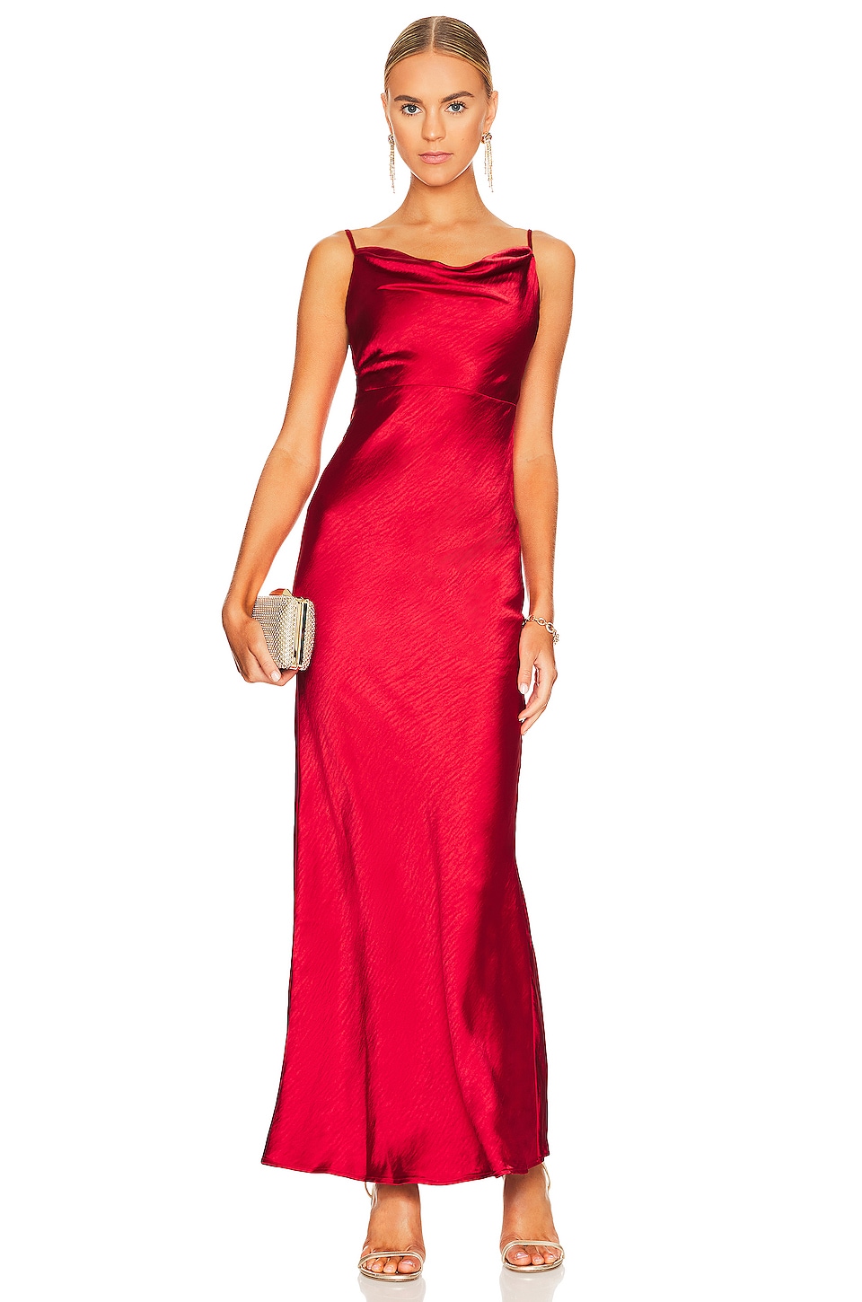 Lovers and Friends Lilith Gown in Cherry Red | REVOLVE