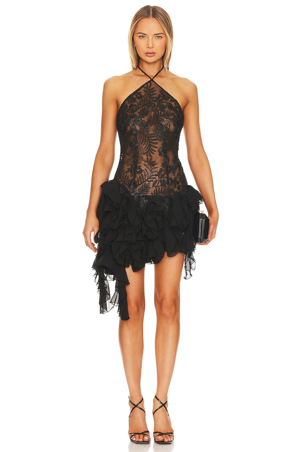 Lovers and Friends Ava Mini Dress in Black | REVOLVE