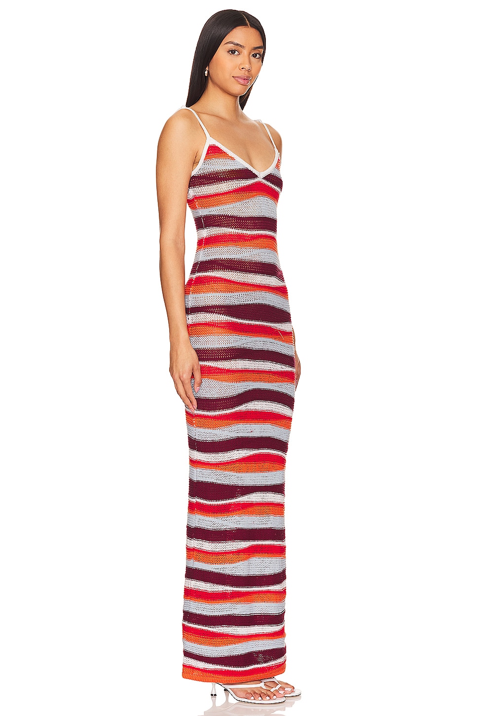 Lovers and Friends Sienna Maxi Dress in Orange Multi | REVOLVE
