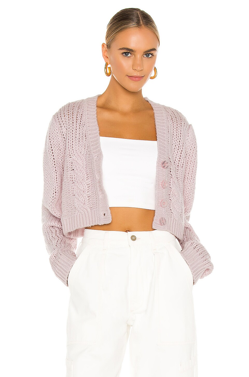 Lovers and Friends Victoria Cardigan in Lavender | REVOLVE