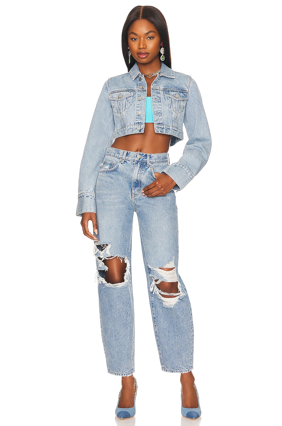 Casey Micro Shrunken Jacket | Lovers + Friends