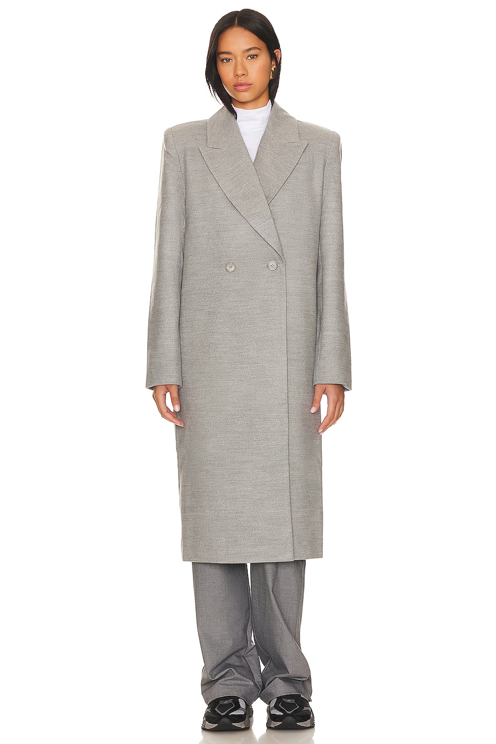 Lovers and Friends x Rachel Adeline Coat in Stone Grey | REVOLVE