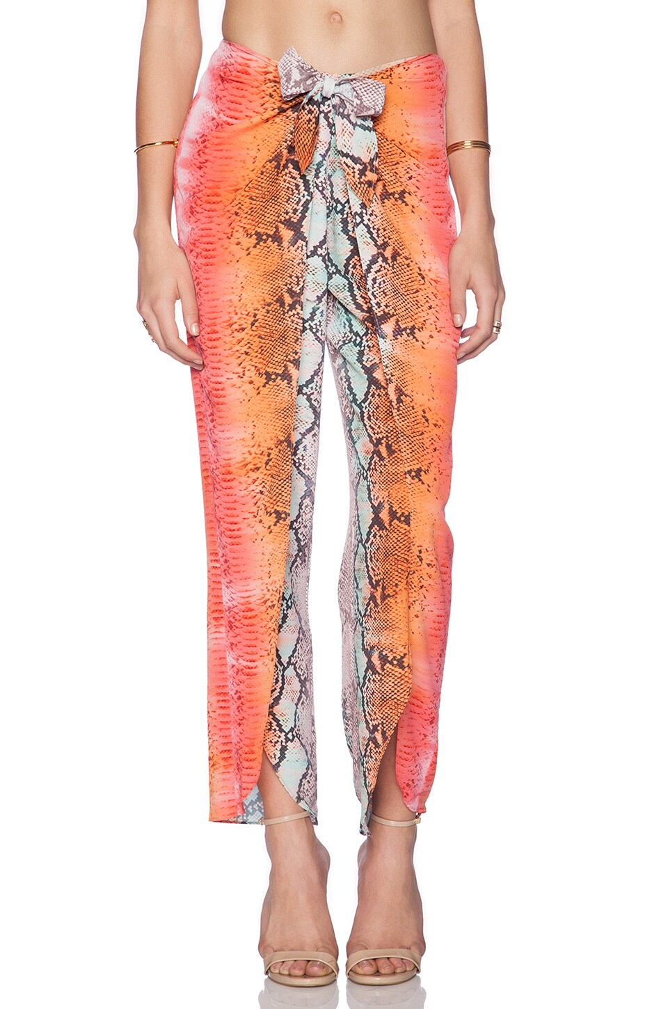 Lovers and Friends Maya Pants in Aztec Python | REVOLVE