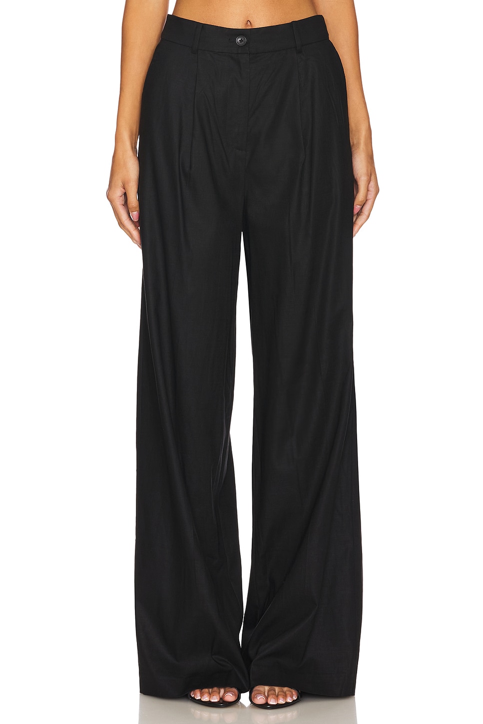 Lovers and Friends x Emily Gemma Jackie Pant in Black | REVOLVE