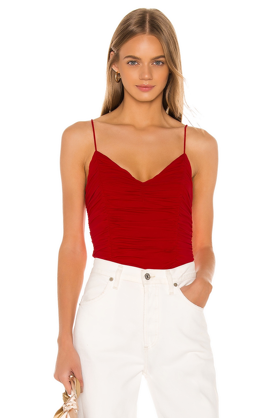 Lovers and Friends Alexis Bodysuit in Red | REVOLVE