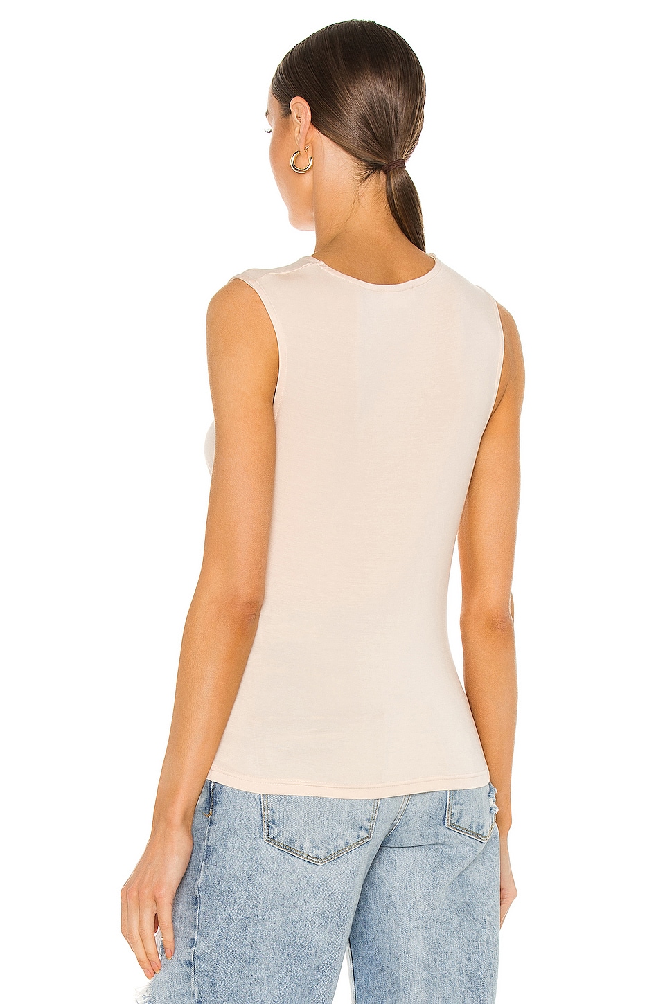Lovers and Friends Sahara Draped Tank in Bone | REVOLVE